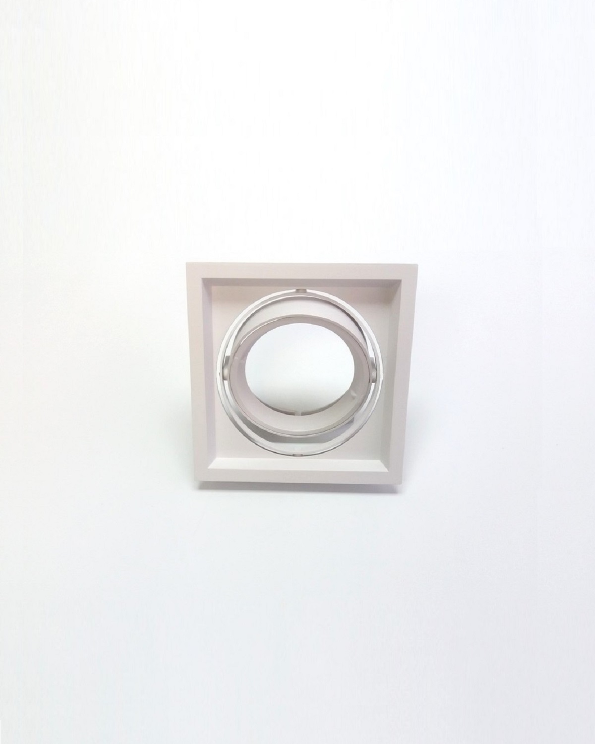 Macroelectric :: Electricidad e iluminación - Embutido para Lámpara AR111 Cuadrado Movil Blanco Mate